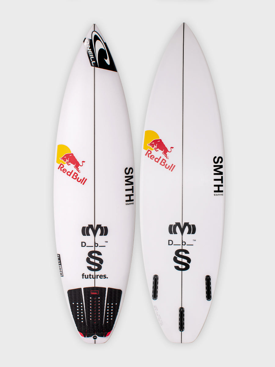 Jordy Smith Athlete Board with Tail Pad - Smith Shapes Futures ...