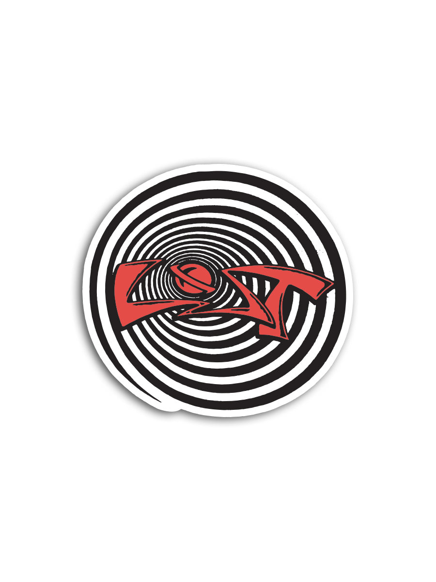 Retro Lost Spiral Sticker – Surfboard Empire
