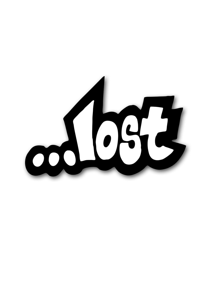 Retro Lost Logo Sticker – Surfboard Empire